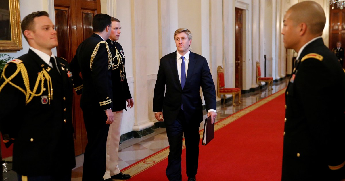 Nick Ayers no longer in the running to be Trump's next chief of staff