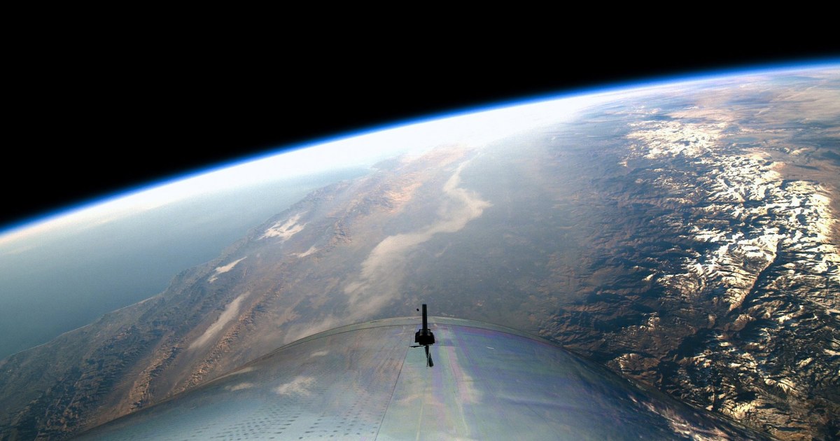 Video From Virgin Galactics Vss Unity Shows Stunning View Of Earth