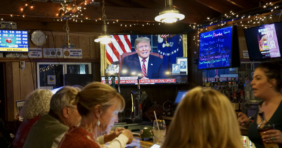 Trump address draws big TV ratings — but also reveals partisan divide