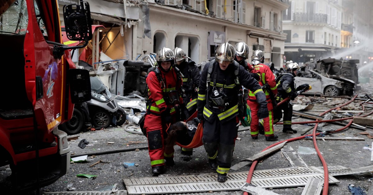 Three killed as explosion tears through Paris bakery; dozens injured
