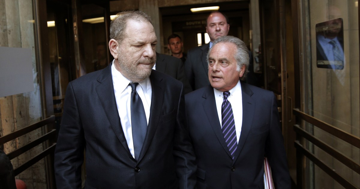 Harvey Weinstein's lawyer, Benjamin Brafman, wants out of criminal case