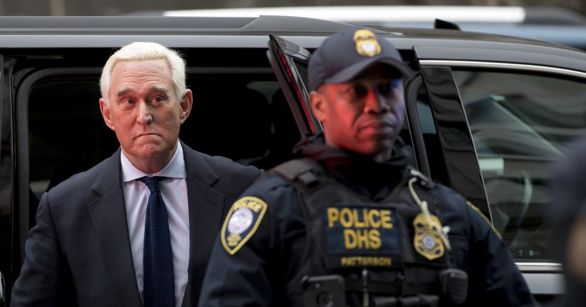 Trump 'very disappointed' by FBI arrest of Roger Stone; Graham demands ...