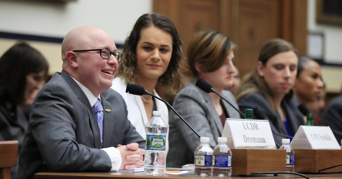 Testifying before Congress, trans troops say Trump's ban will impact ...