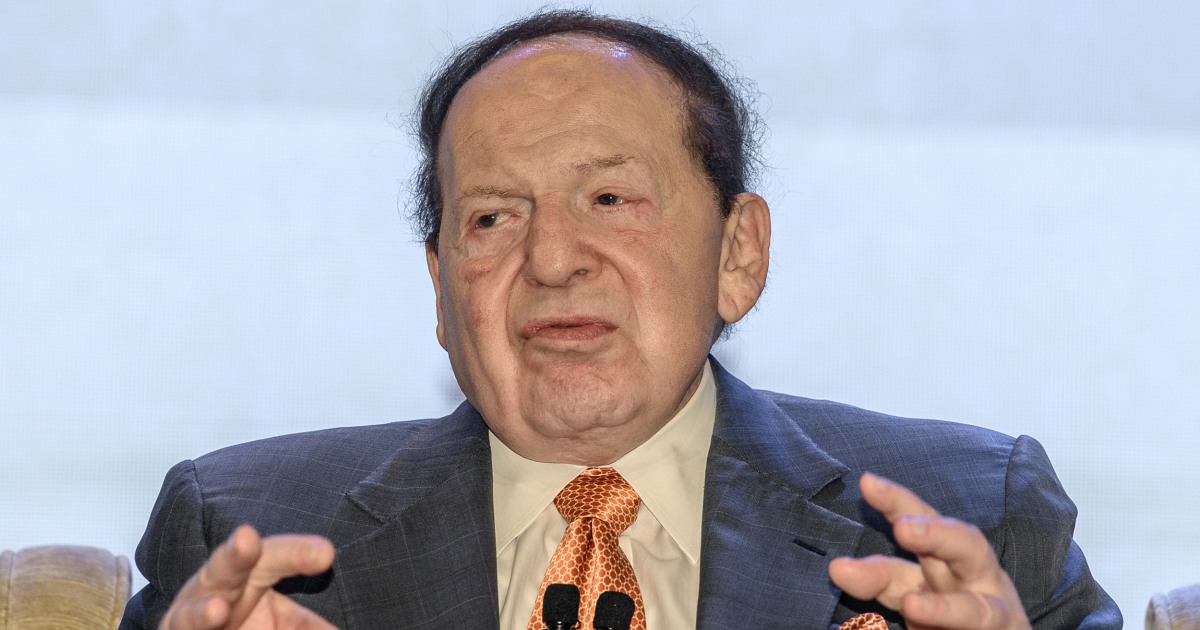Sheldon Adelson, casino mogul and major GOP donor, in dire health ... Sheldon Adelson, casino mogul and major GOP donor, in dire health ...