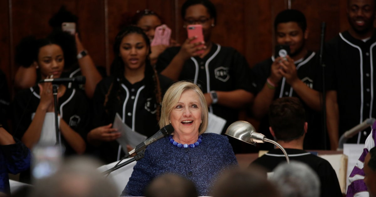 Hillary Clinton reiterates she won't run in 2020, but says she's 'not ...