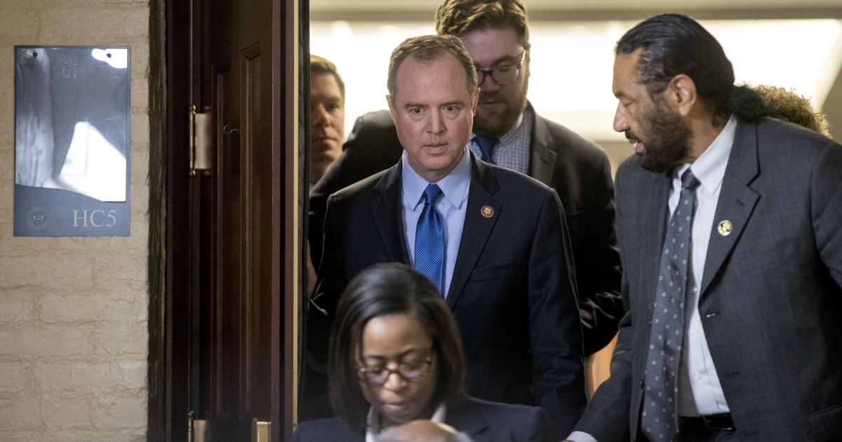 House Intel Republicans Call On Schiff To Resign As Chairman After