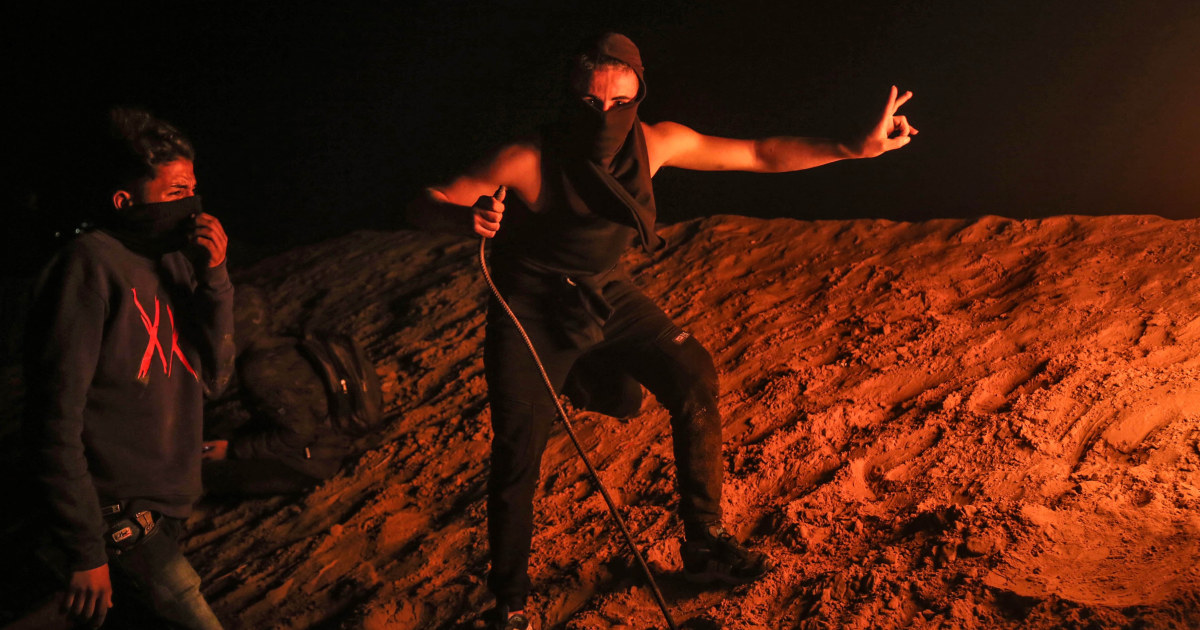 Gaza's 'night disturbers' on Israel border in run-up to 1st anniversary ...