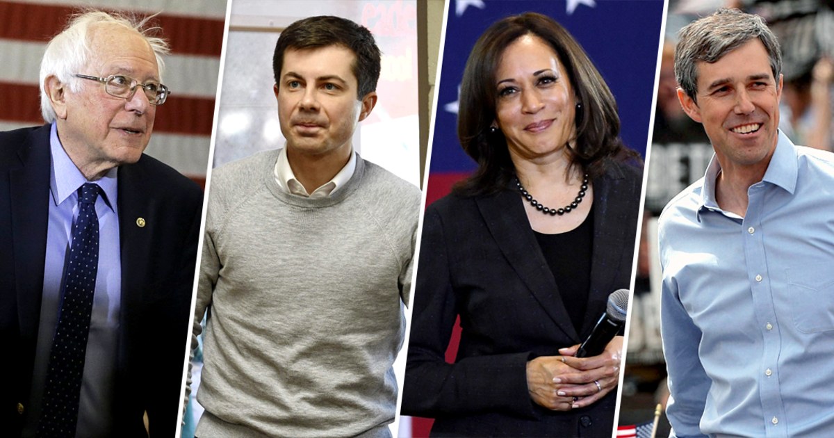 Cash dash divides Democrats' top tier from the pack