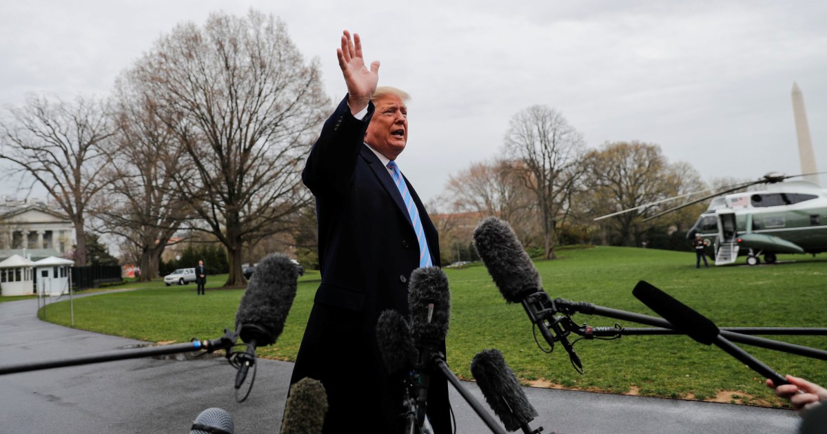 Trump heads to border, praises Mexico's 'very good' response to closure ...