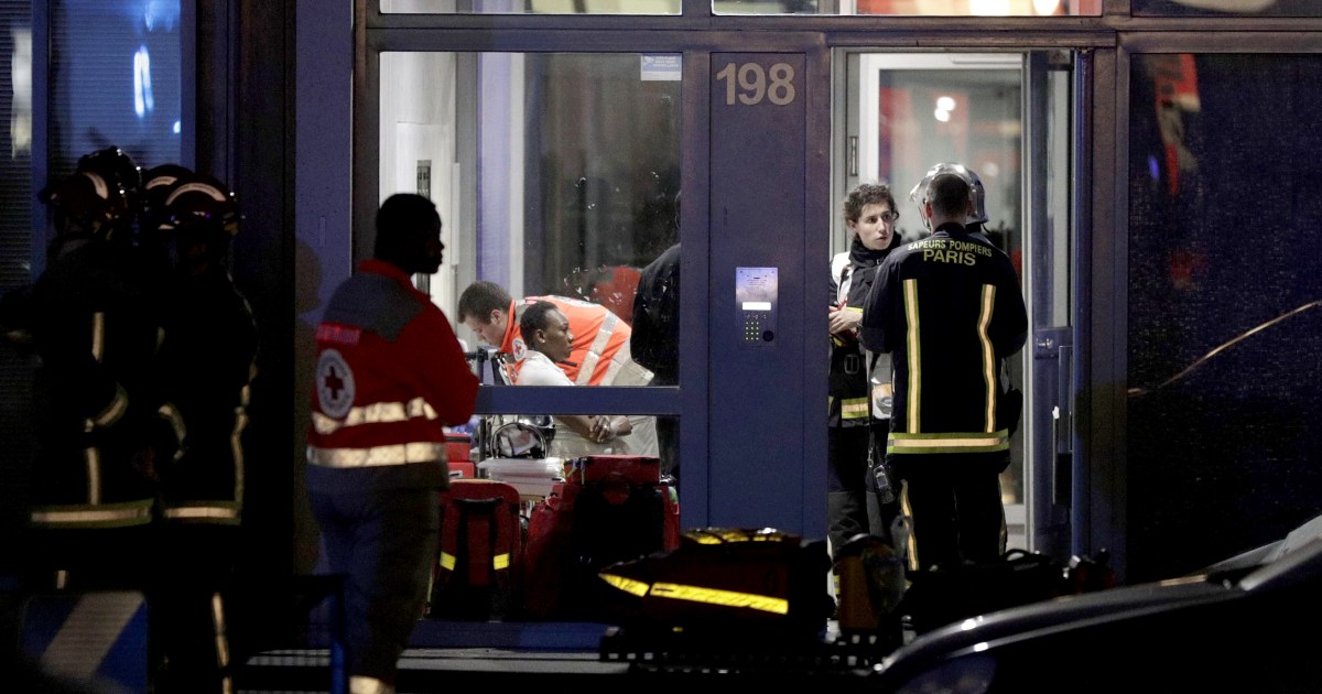 Fast-moving fire ravages building in Paris, no known victims
