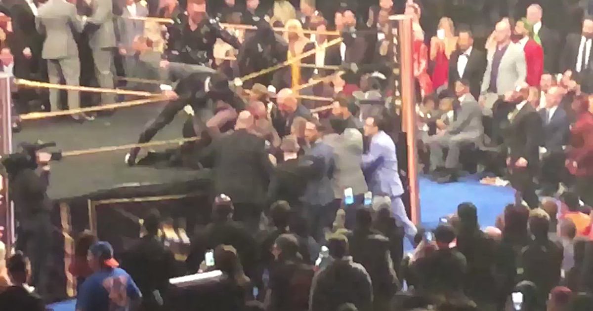 Bret 'Hit Man' Hart punched by man who rushed stage at WWE event