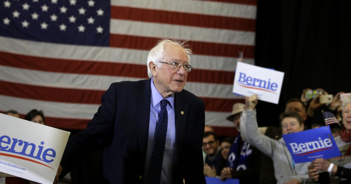 In the 2020 field, Bernie Sanders stakes out his own ground