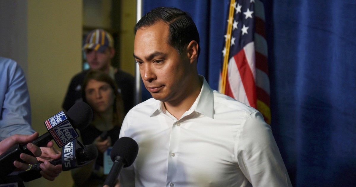 Julián Castro raises $1.1 million in first quarter, lagging behind ...