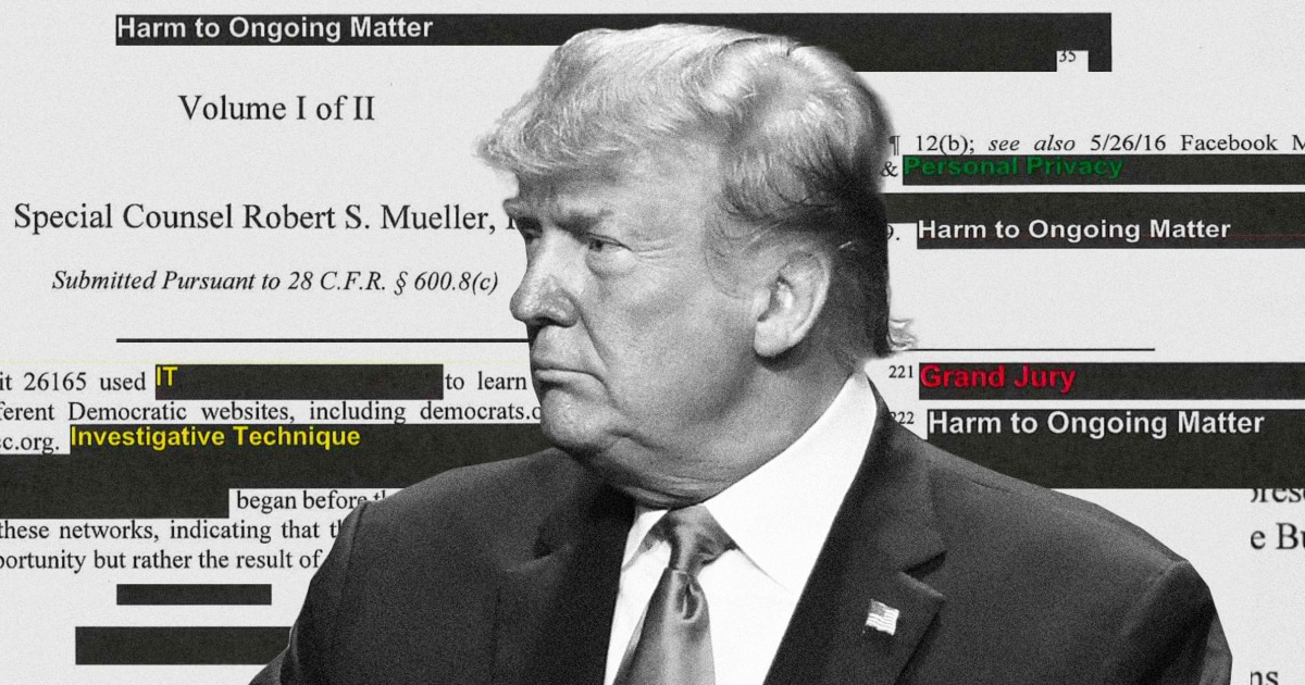 Mueller report found Trump directed White House lawyer to 'do crazy s---"