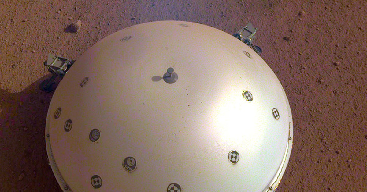 NASA Insight Mars lander detects likely 'marsquake' on Red Planet