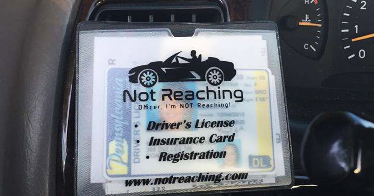 Woman develops 'Not Reaching' pouch to save black lives during traffic ...