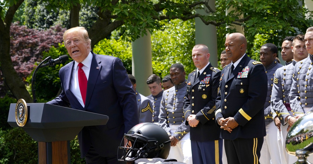 Trump looks to boost service-academy sports with duty waiver for pro ...