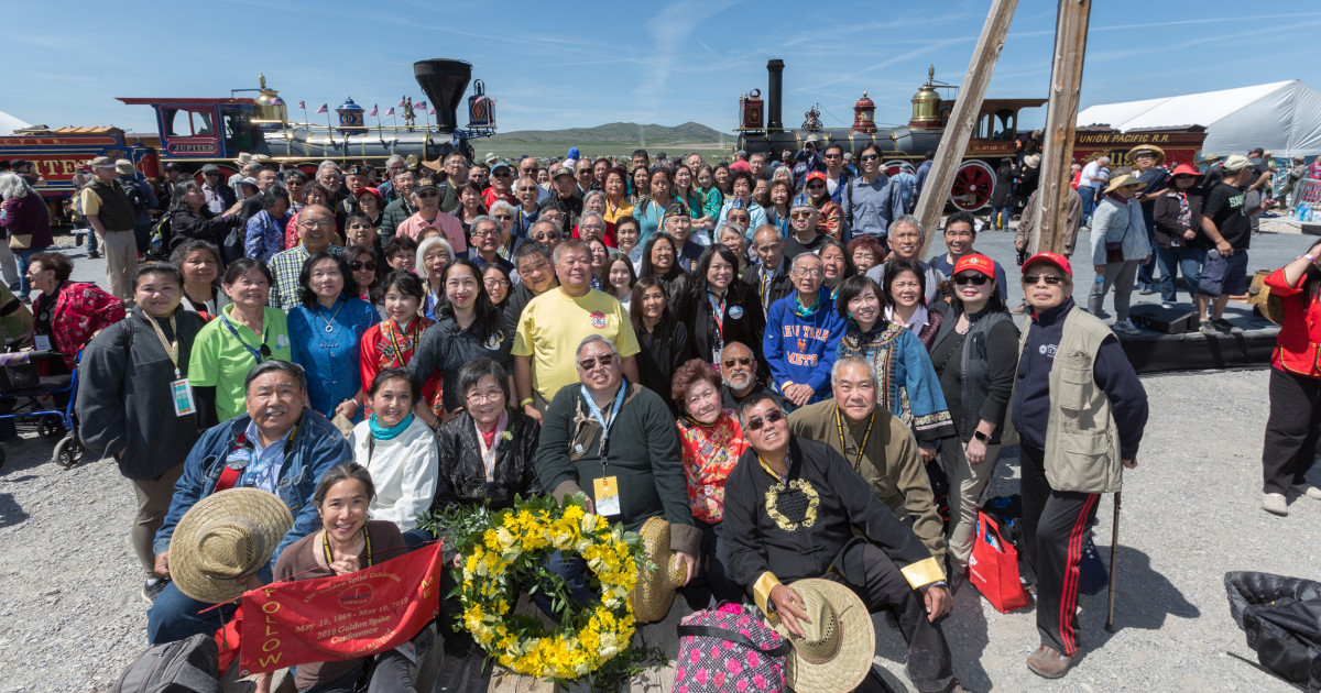 Thousands gather to reclaim Chinese railroad workers' place in history