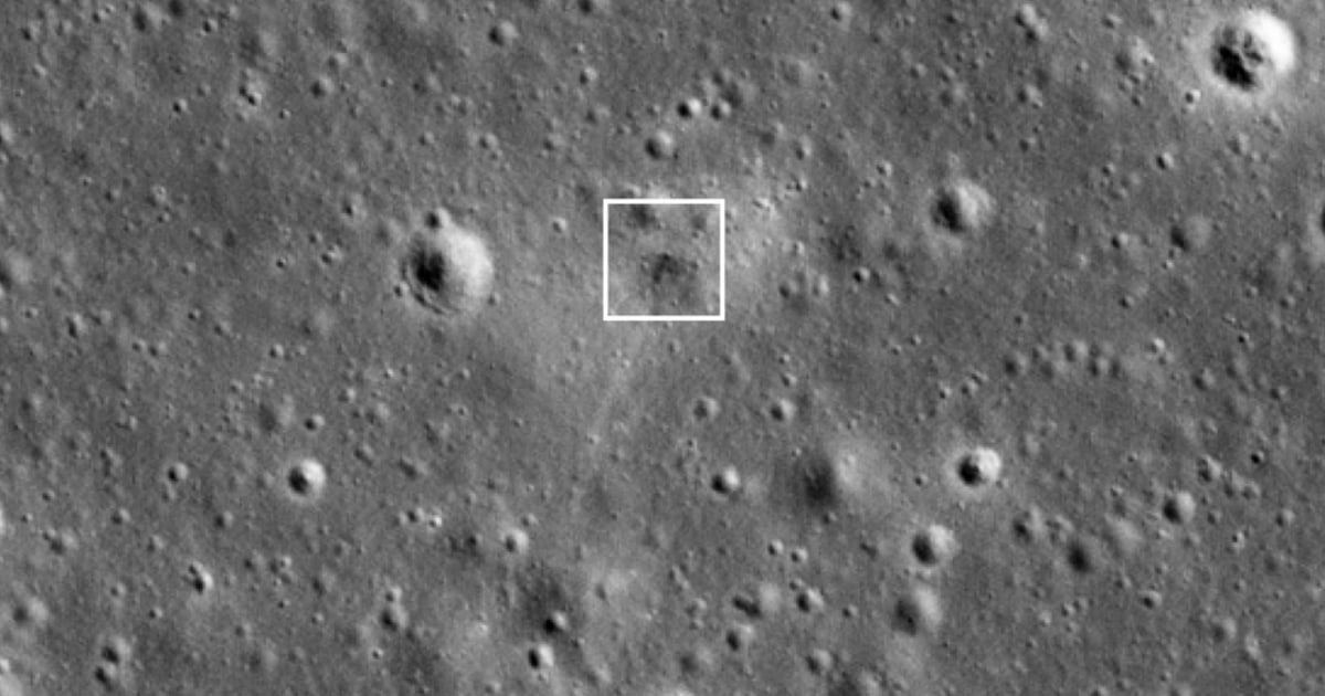 NASA photos show crash site of Israel's Beresheet moon lander