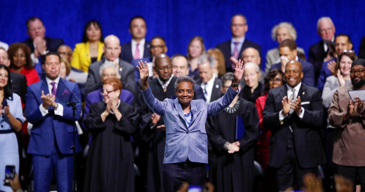 Lori Lightfoot Sworn In As Chicagos First Lgbtq Black Woman Mayor