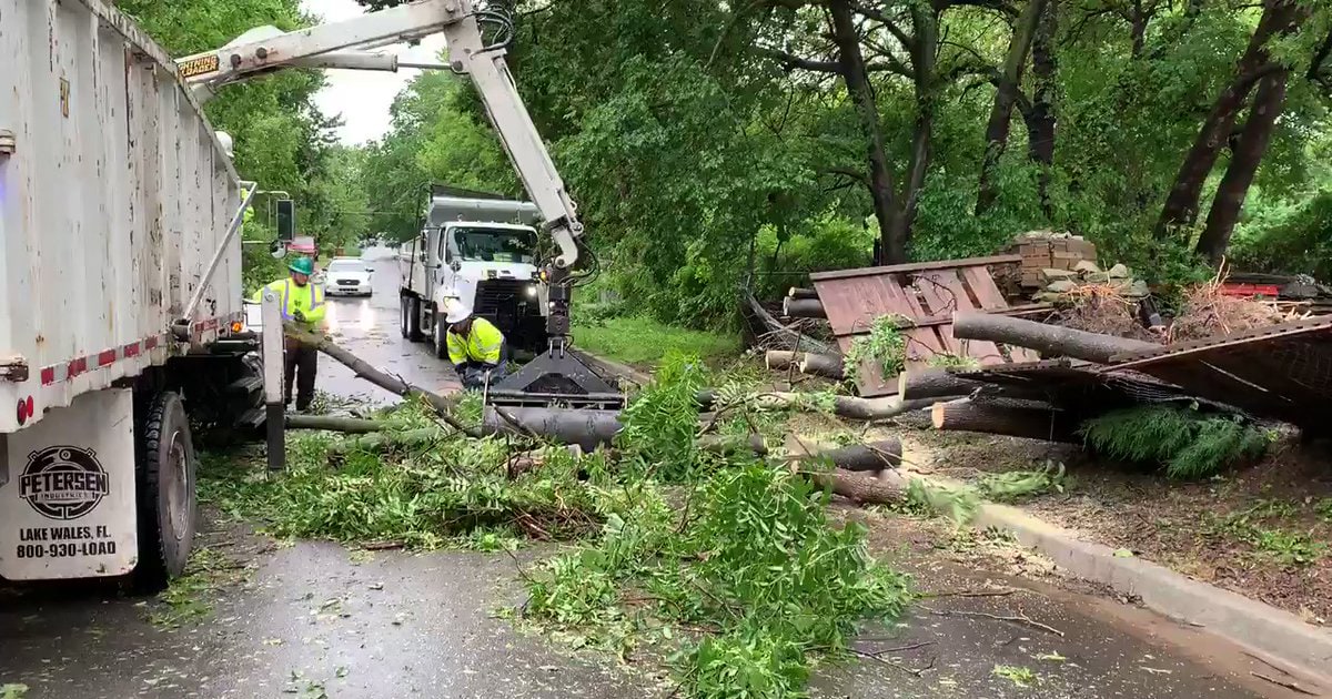 Tornadoes and extreme weather tear through the southern Plains