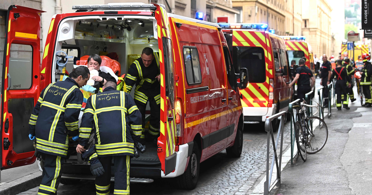 Explosion in French city of Lyon injures at least 13