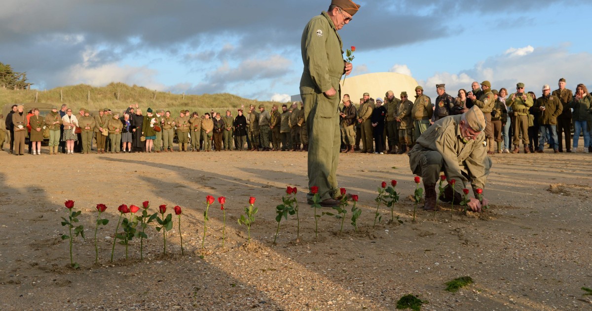 Photos: Normandy ceremonies honor D-Day soldiers