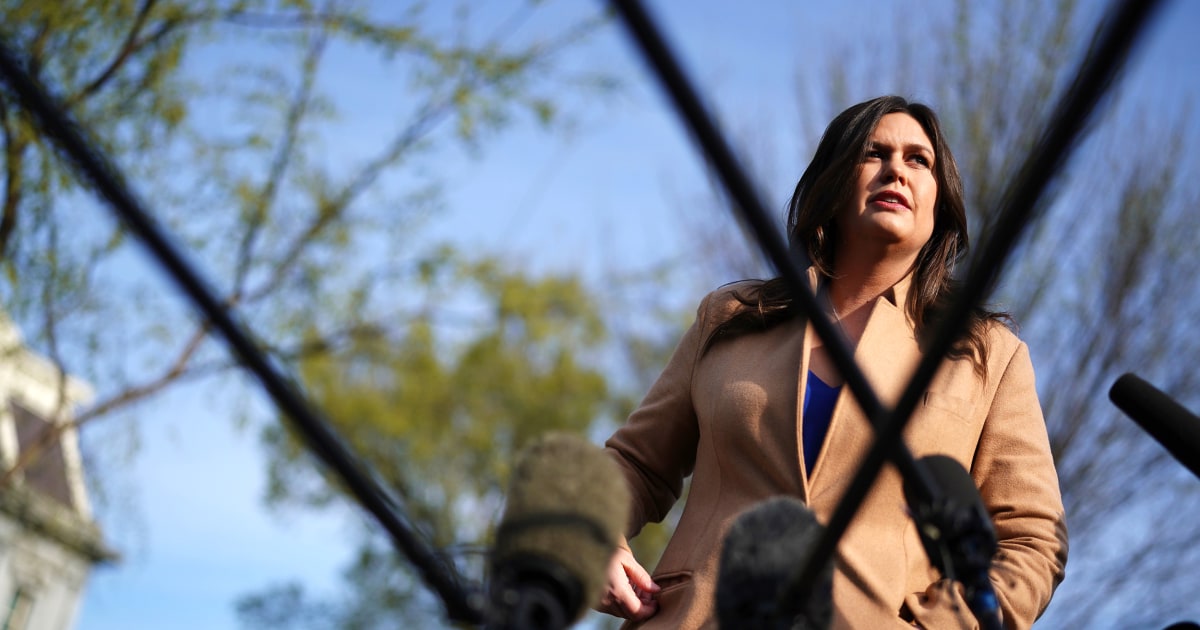 Sarah Sanders is leaving Trump's White House. But the damage she's done ...