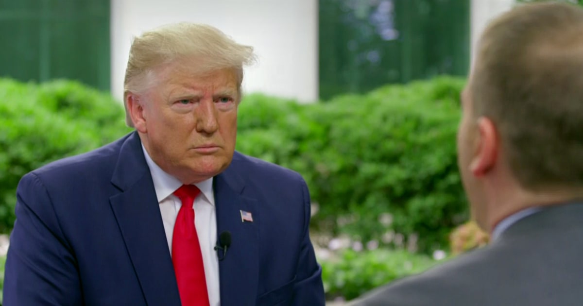 President Trump's full, unedited interview with Meet the Press