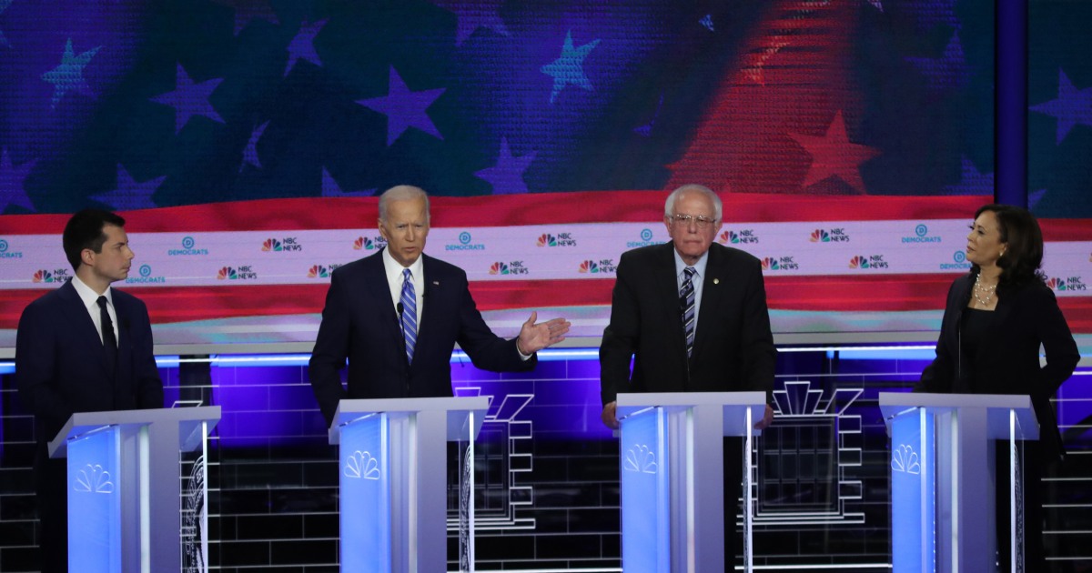 Democrats march leftward in first presidential debates