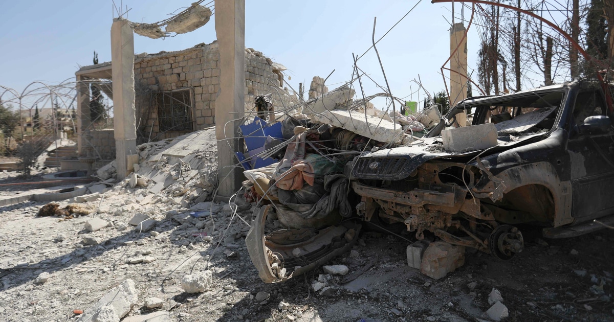 U.S. hits al Qaeda training camp in Syria