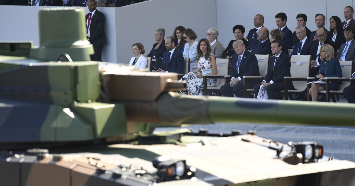 How will Trump's display measure up? A look at huge military parades ...