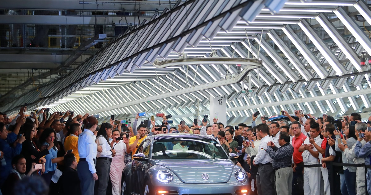 Eight decades later, the last Beetle rolls off the production line