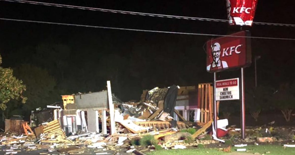 Kentucky Fried Chicken in North Carolina explodes, blast caught on camera