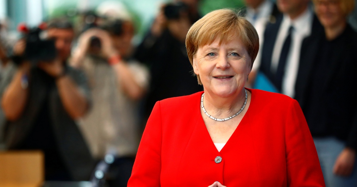 Germany's Angela Merkel expresses 'solidarity' with Democratic ...