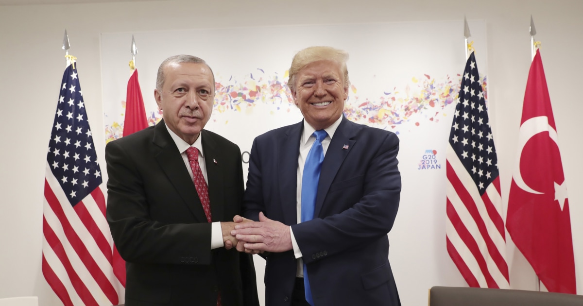 Trump asks GOP senators for 'flexibility' on Turkey sanctions