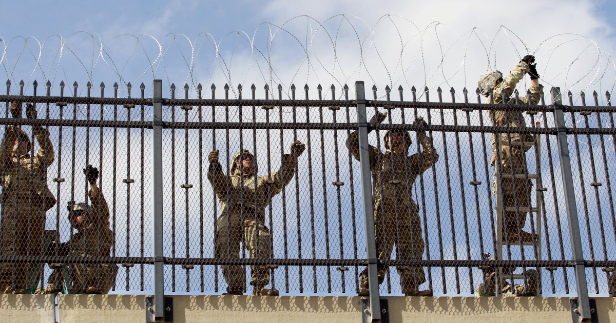 More than 5,600 active-duty troops fan out across southern U.S border