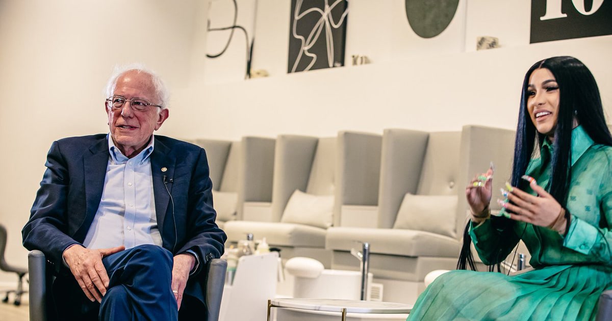 When Cardi B met Bernie: The rapper and Sanders talk 'future of America'