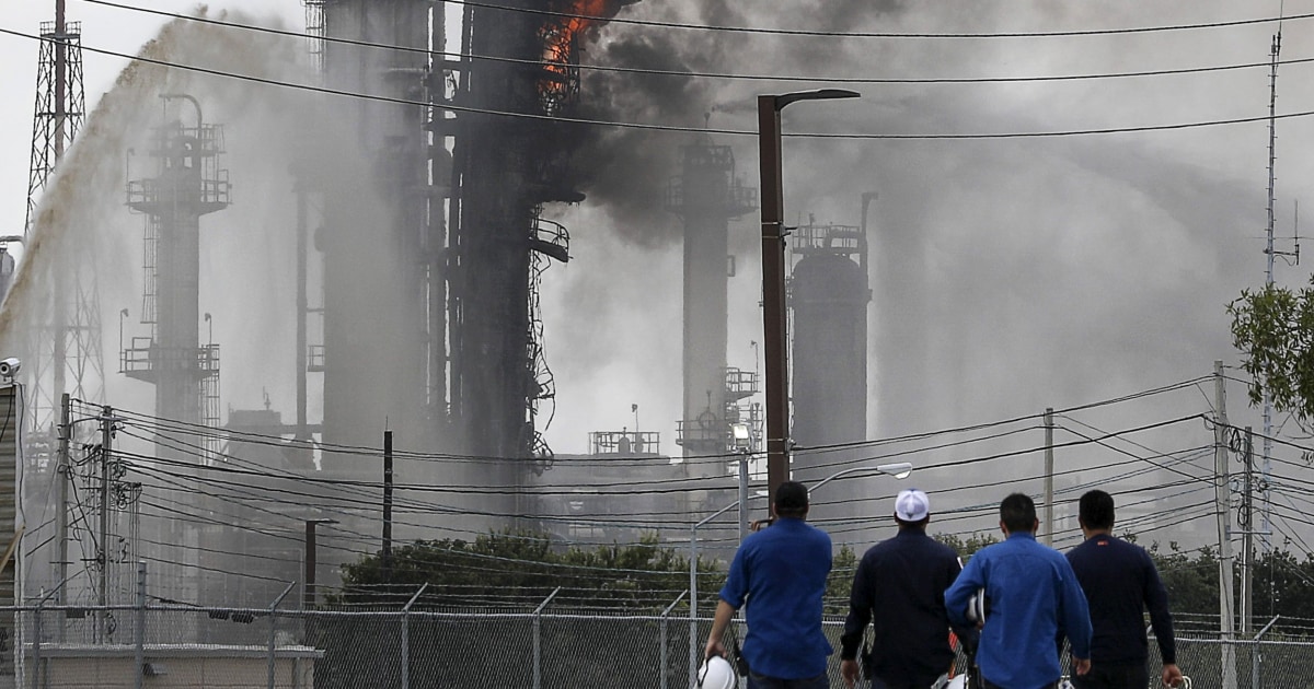 66 people sent for medical attention after ExxonMobil refinery ...