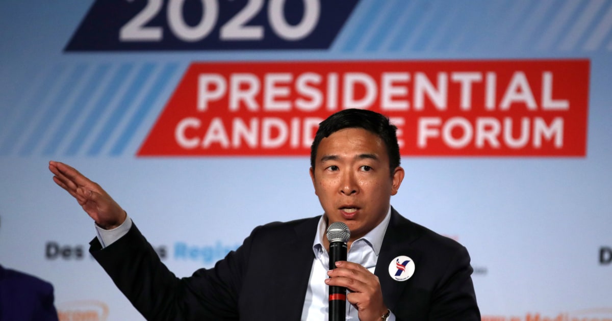 Andrew Yang becomes 9th candidate to qualify for September debate