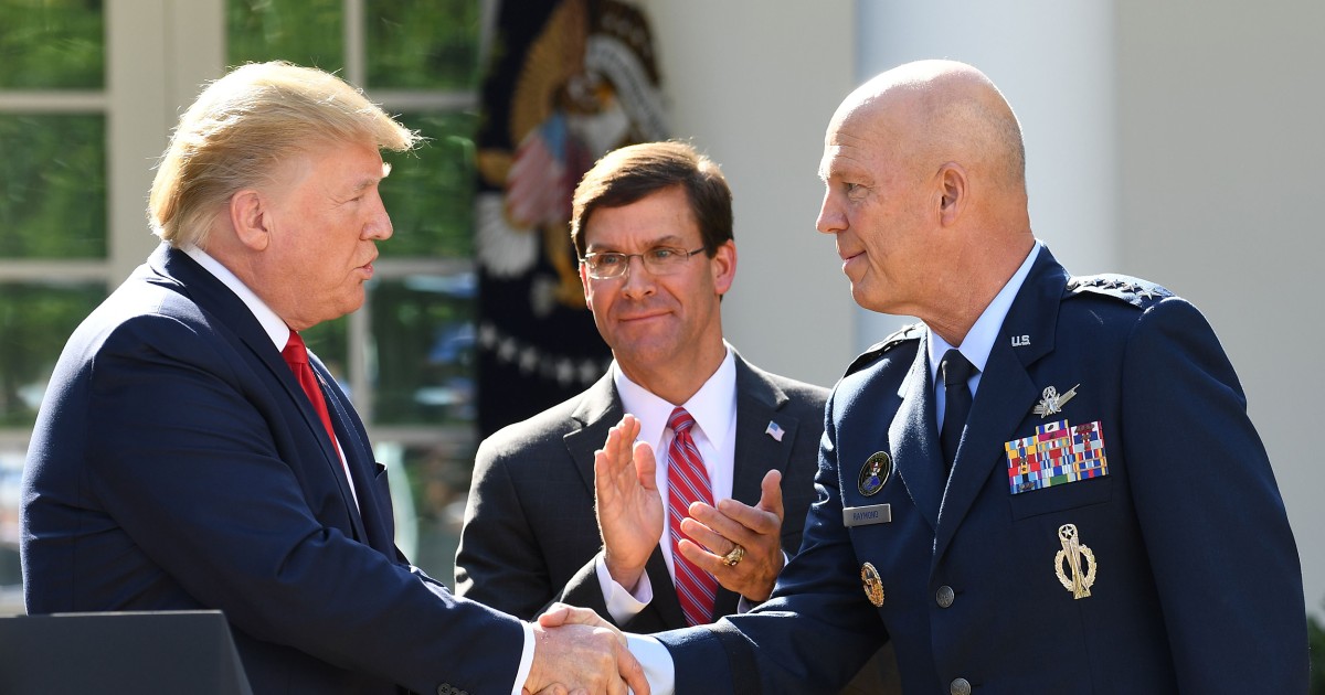 Trump revives U.S. Space Command in military push into space