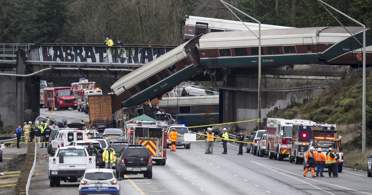 Washington state Amtrak derailment damage topped $40M, NTSB says