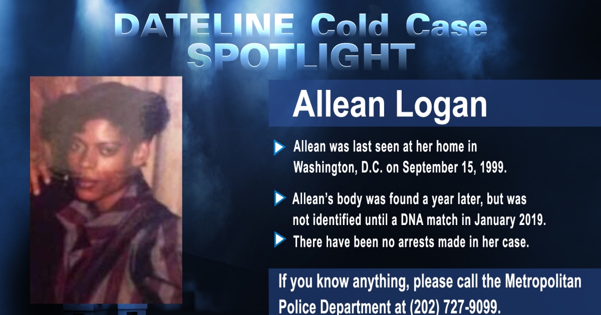 Police investigating death of Allean Logan 20 years after she vanished ...