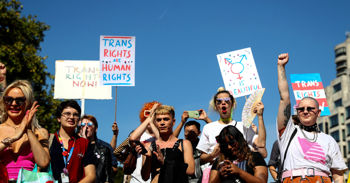 London hosts city's first Trans+ Liberation March