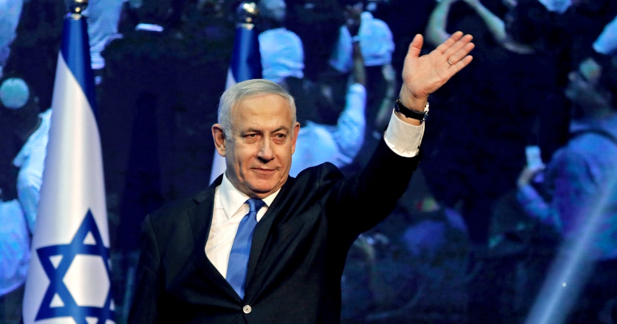 Netanyahu appears to fall short of a governing majority, partial ...