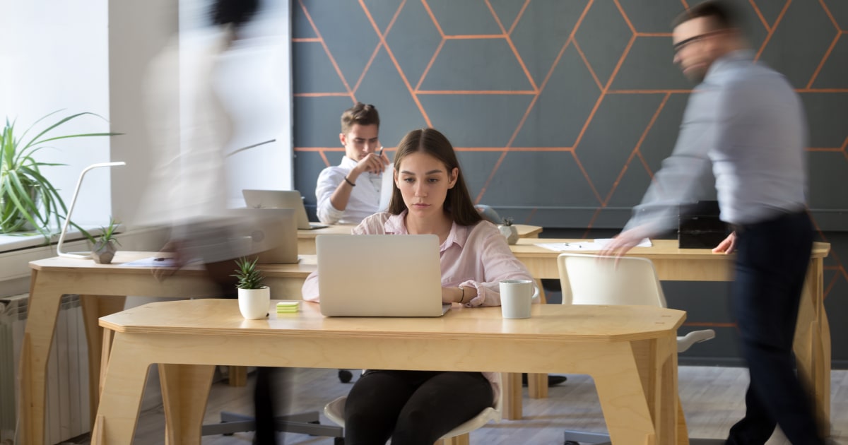 How to stay focused in a noisy open office