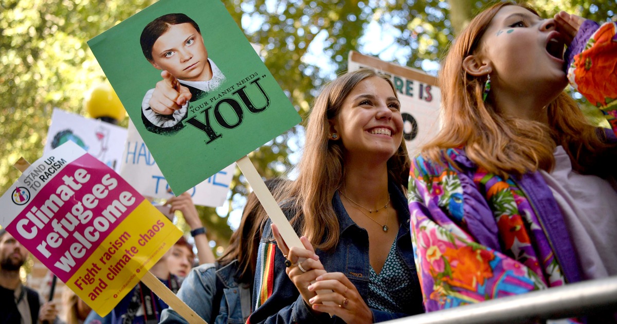 Millions take to the streets as climate strike protests hit cities ...