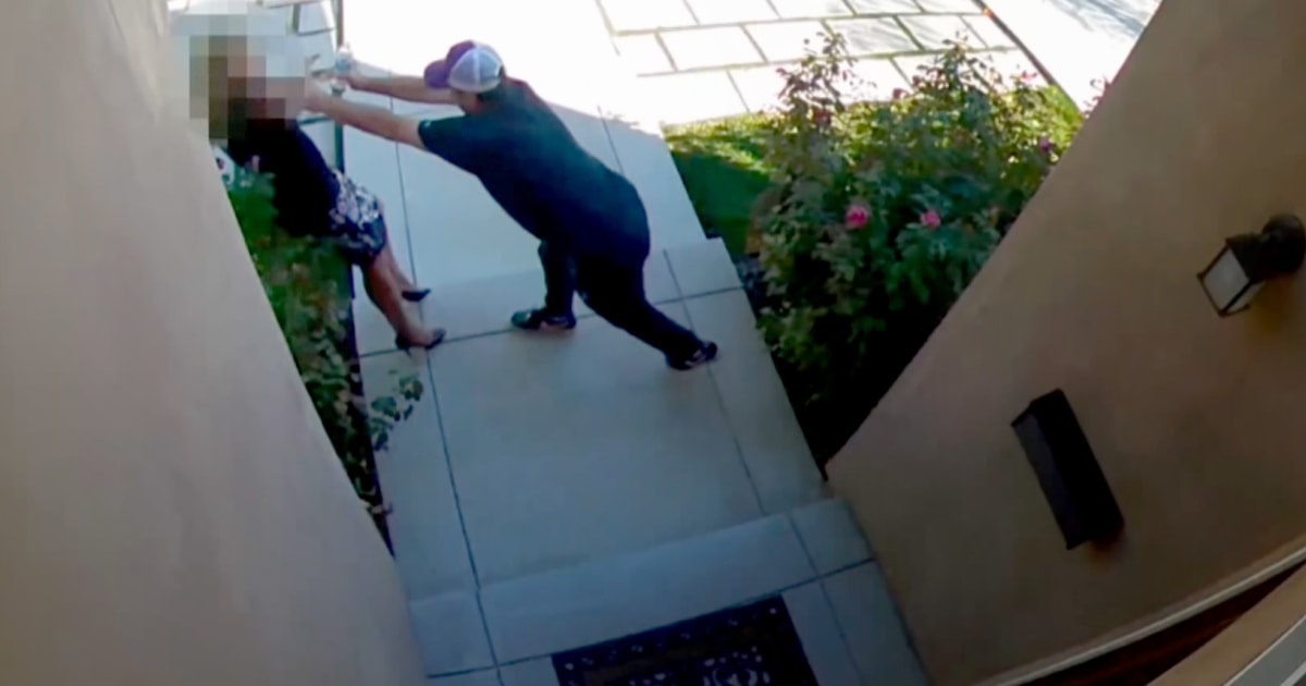 Man arrested after video shows attack on Los Angeles real estate agent ...
