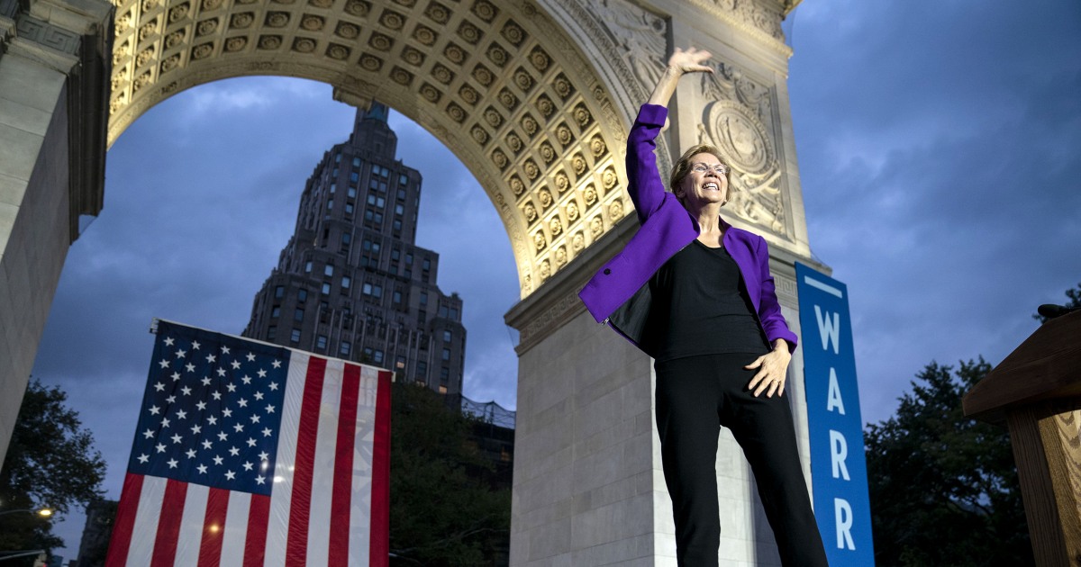 Warren campaign's next phase includes whopping eight-figure ad buy in ...