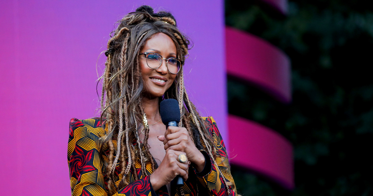 Iman's call to women: 'On the elevator up, take some people with you'